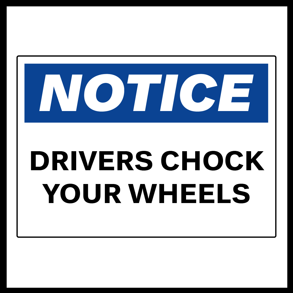 Notice Sign Template